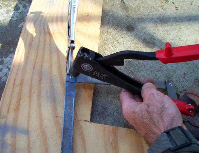 After laying out the frame